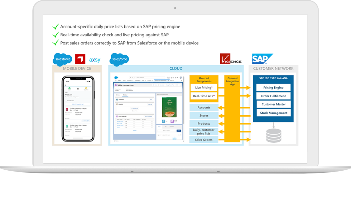 Overcast Solution for Salesforce - SAP Integration Consumer Goods Cloud Overcast Solution for Salesforce - SAP Integration Consumer Goods Cloud